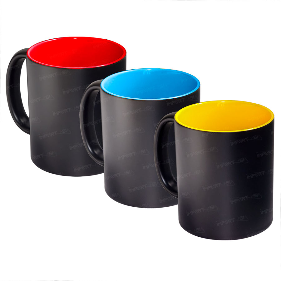 Mug mágico con color interno 11 Onzas - Mate - laser textil dc